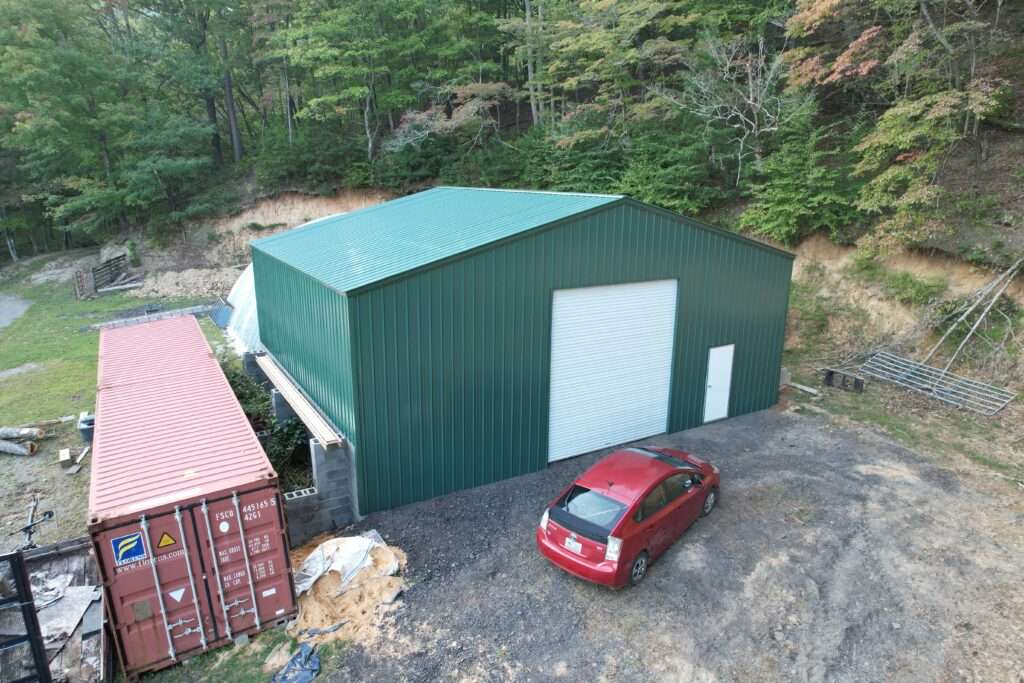 40’x30’x9’ Commercial Metal Building - Prestige Steel Structures