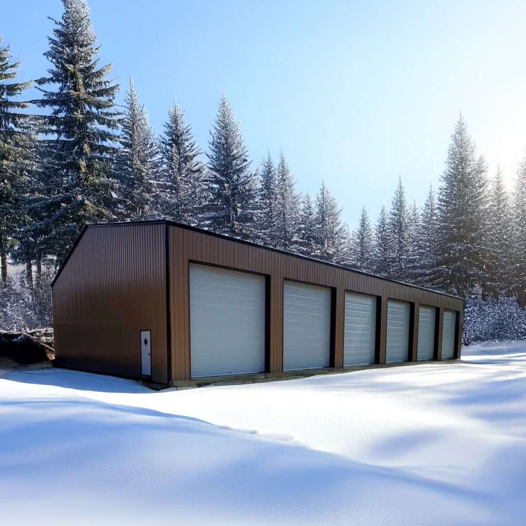 60’x120’x20’ Commercial Building - Prestige Steel Structures